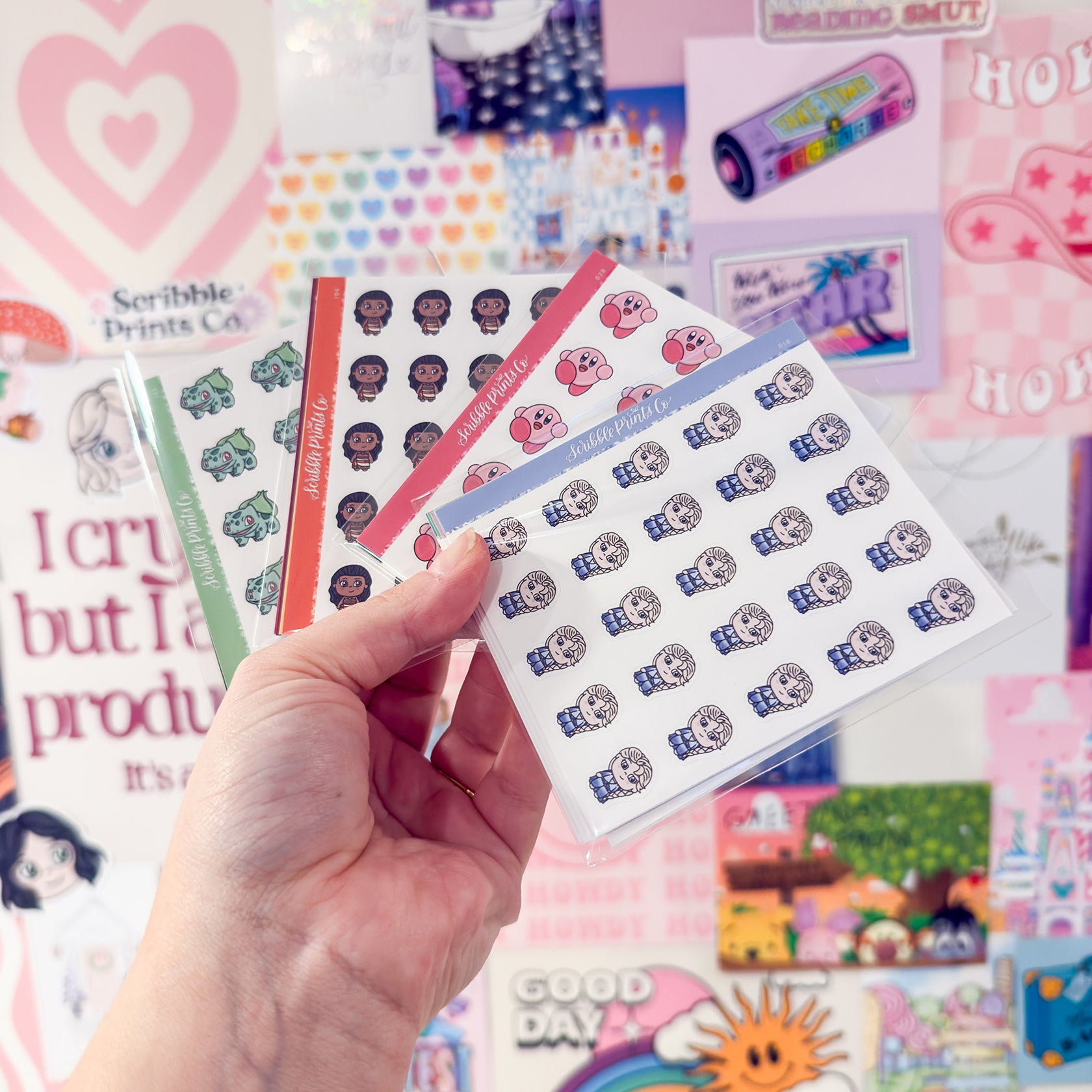 10 Pc. Character Grab Bag – Scribble Prints Co.