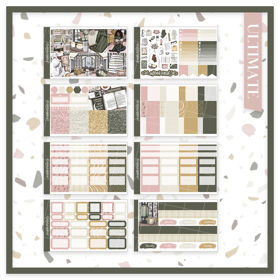 Booked- Weekly Kit – Scribble Prints Co.